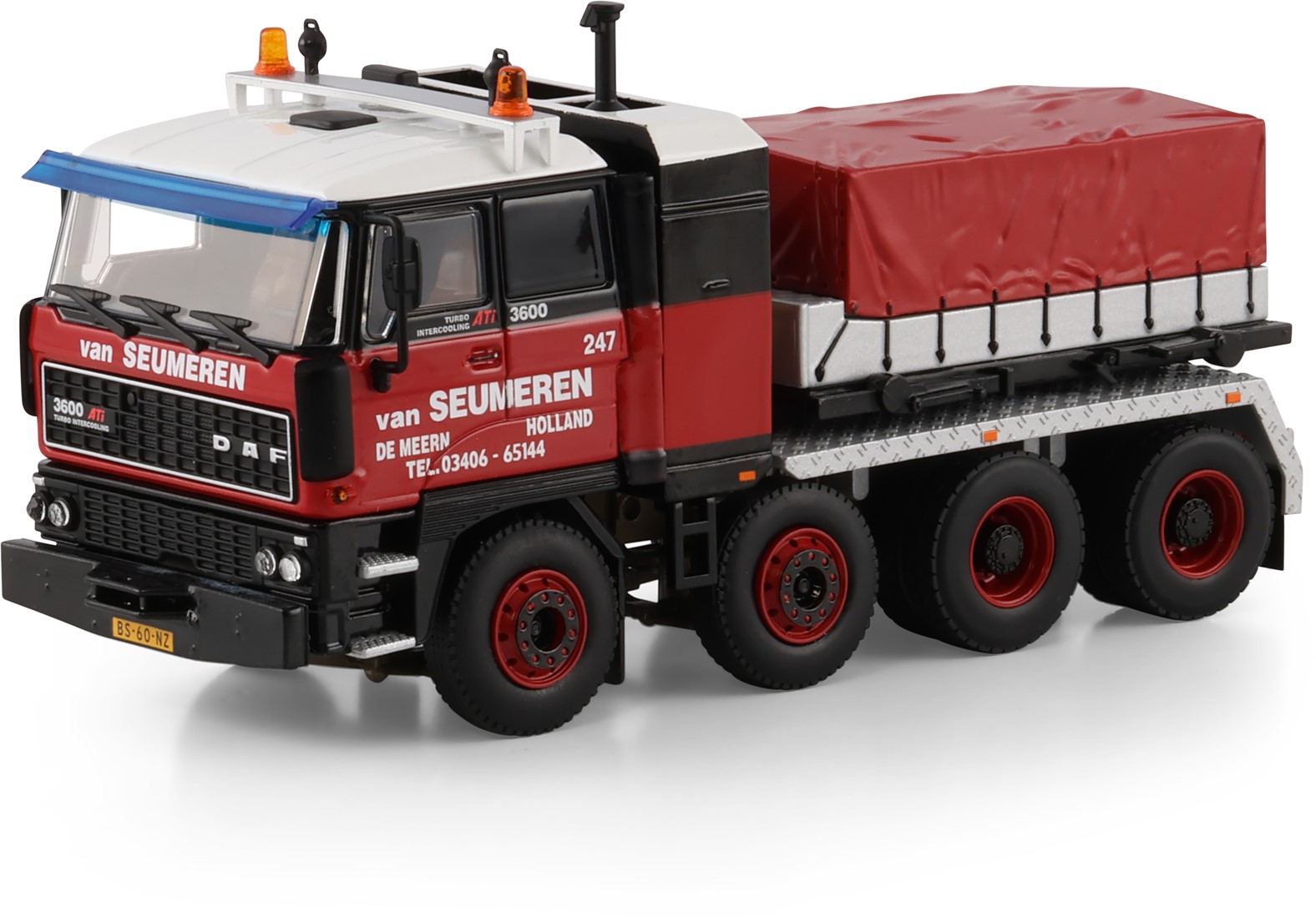 Van Seumeren DAF 3600 8x4 + ballastbox | Mammoet Collectible