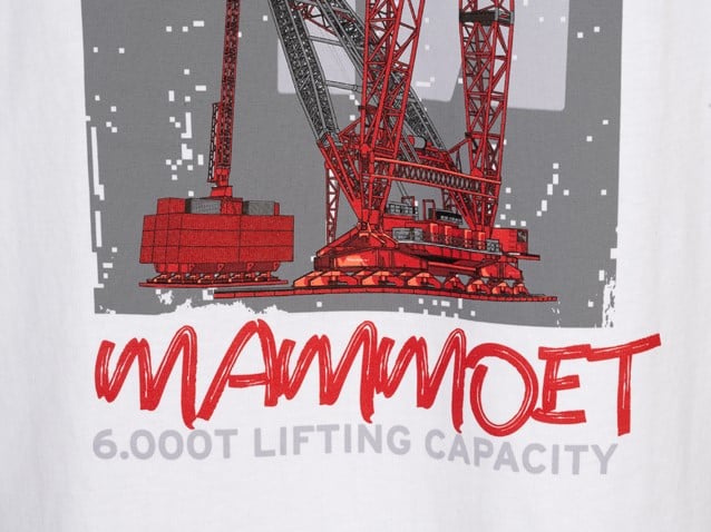 Mammoet SK6000 t-Shirt Weiß | Mammoet Store