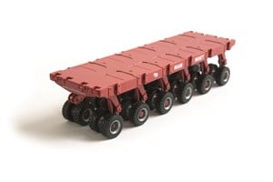 SPMT 6 Axle Mammoet Global Support